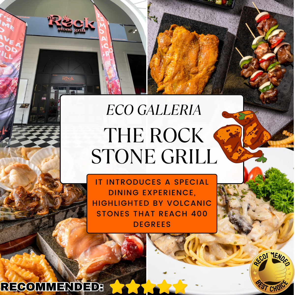 The Rock Stone Grill - Experience Art of Volcanic Stone Cooking | FoodYoh