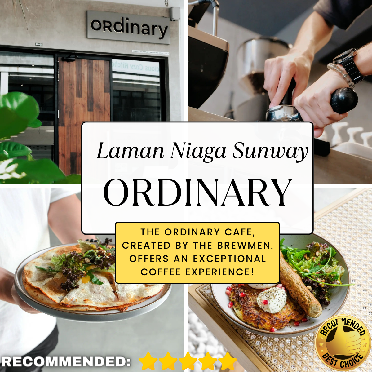ORdinary Cafe - A Fusion of Elegance and Flavor in Sunway City | FoodYoh