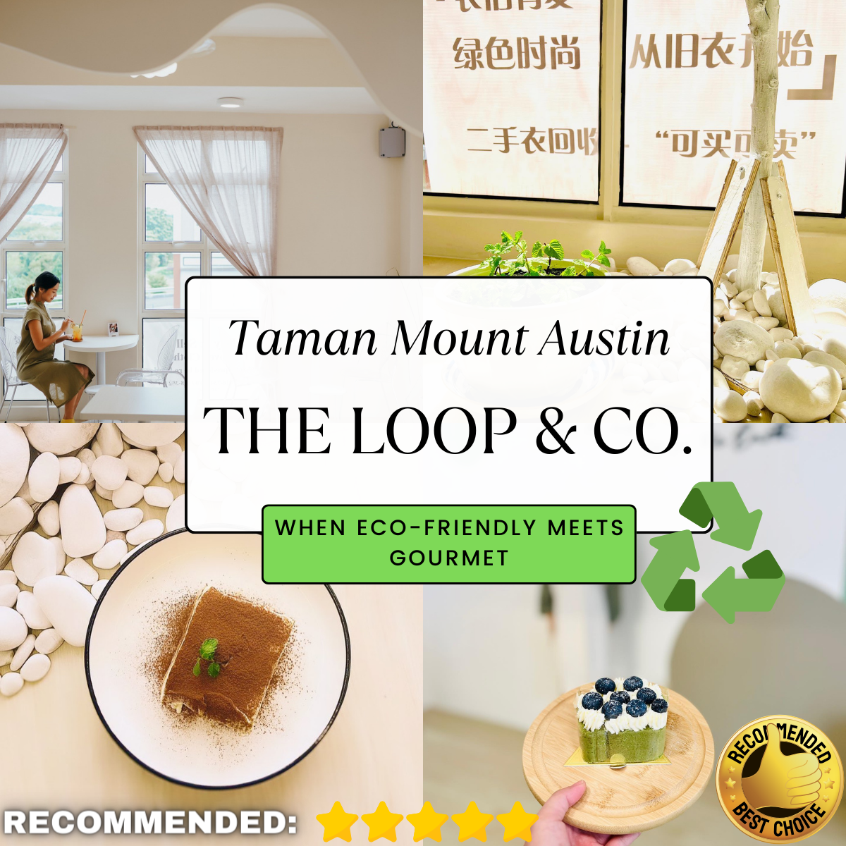 The Loop & Co. - Sustainable Fashion and Cozy Café Culture | FoodYoh